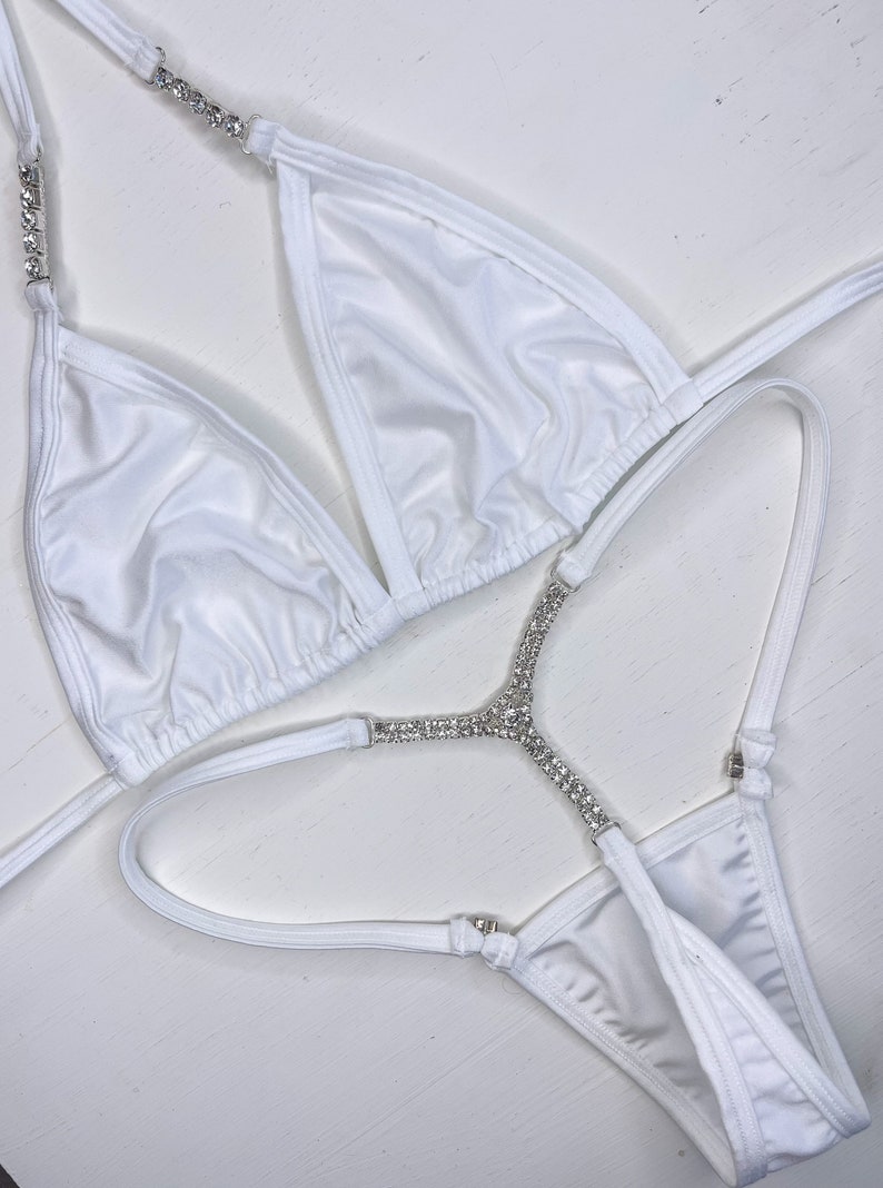 Exotic Dancewear With G-string Jewel Stripper Outfits - Etsy