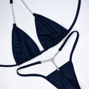 Exotic Dancewear With G-string Jewel, Stripper Outfits, Stripper ...