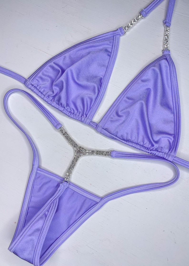 Exotic Dancewear With G-string Jewel Stripper Outfits - Etsy