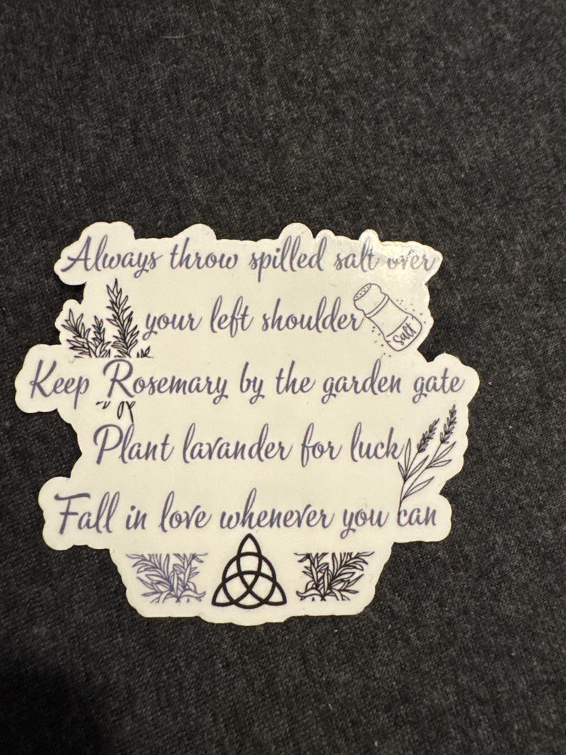 Practical Magic Quote Sticker Etsy