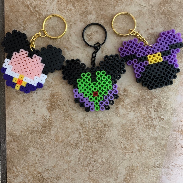 Perler Bead Keychain - Etsy