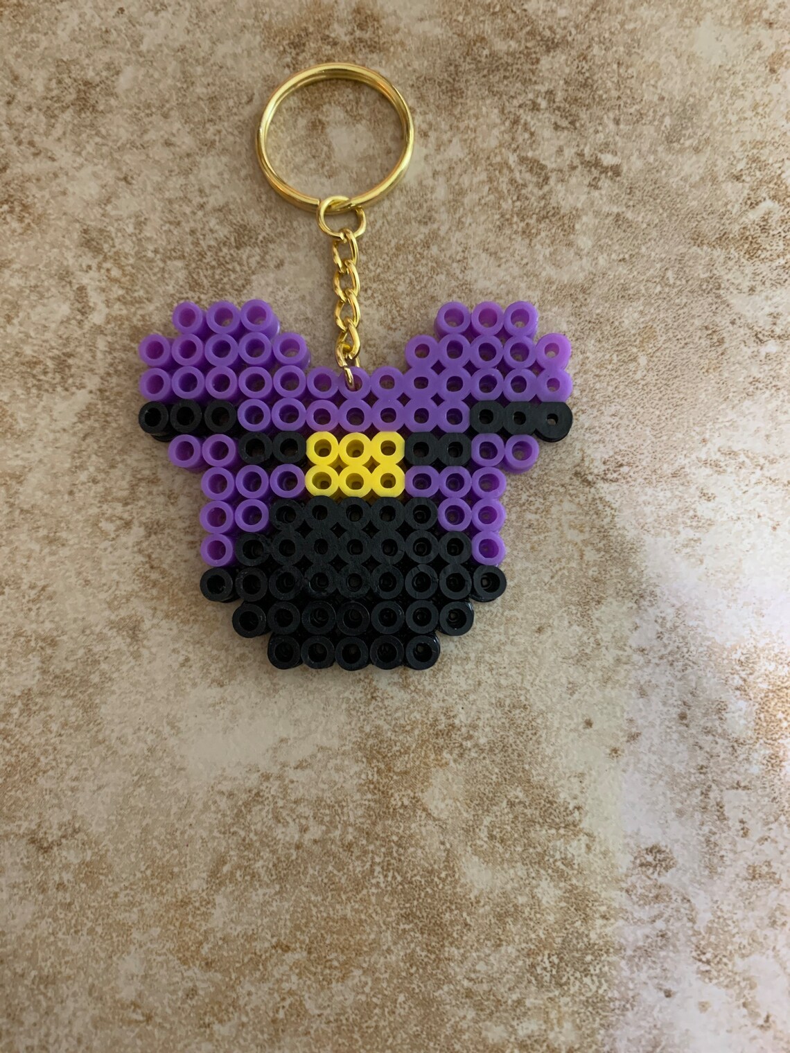 Disney Villains Perler Bead Keychains - Etsy