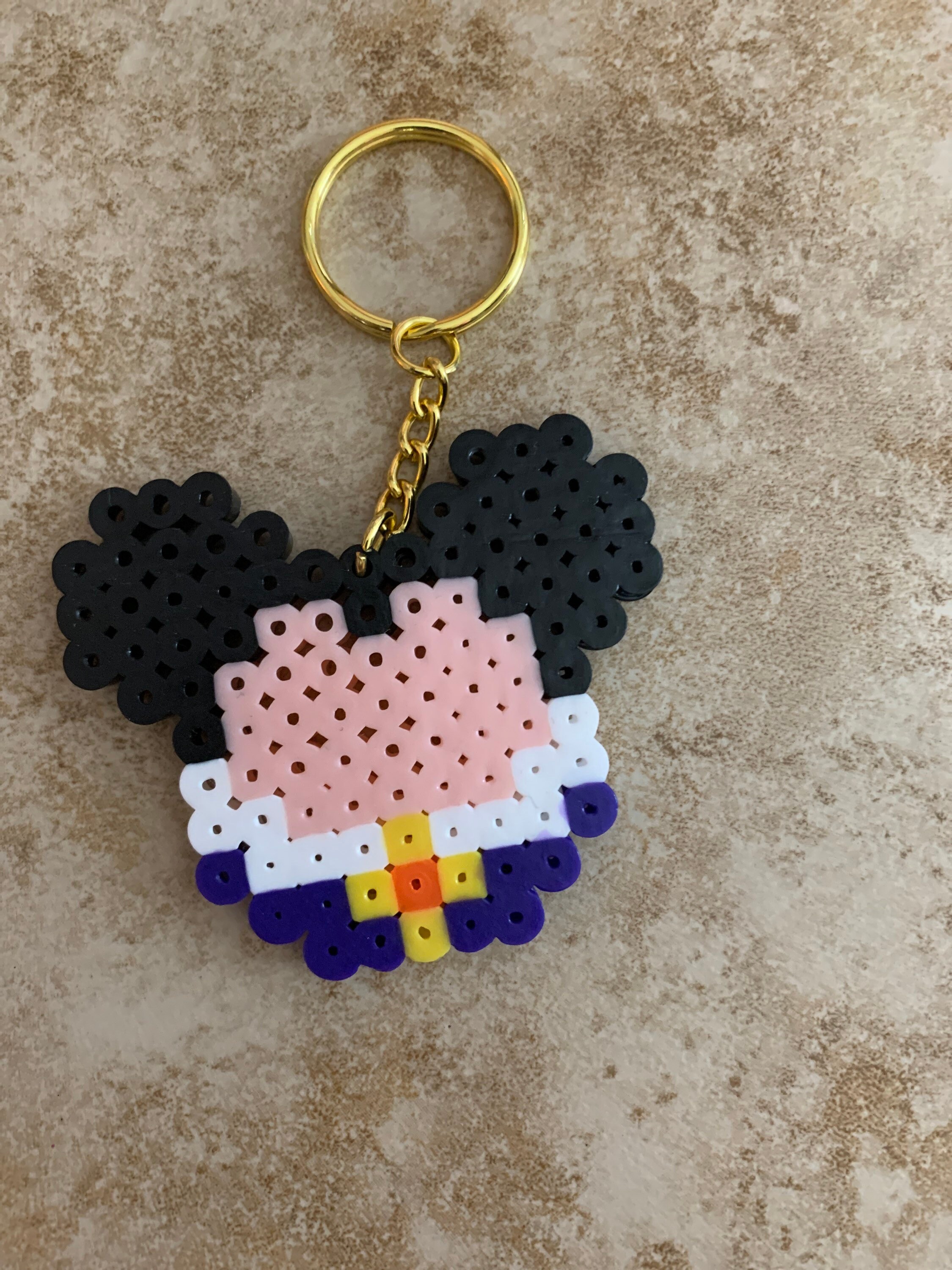 Disney Villains Perler Bead Keychains - Etsy