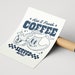 HOT & FRESH COFFEE Print | Retro Coffee Wall Art | Cute Illustration ...