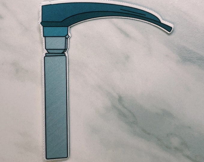 Size Matters Laryngoscope Blades Sticker, CRNA, Anesthesia ...
