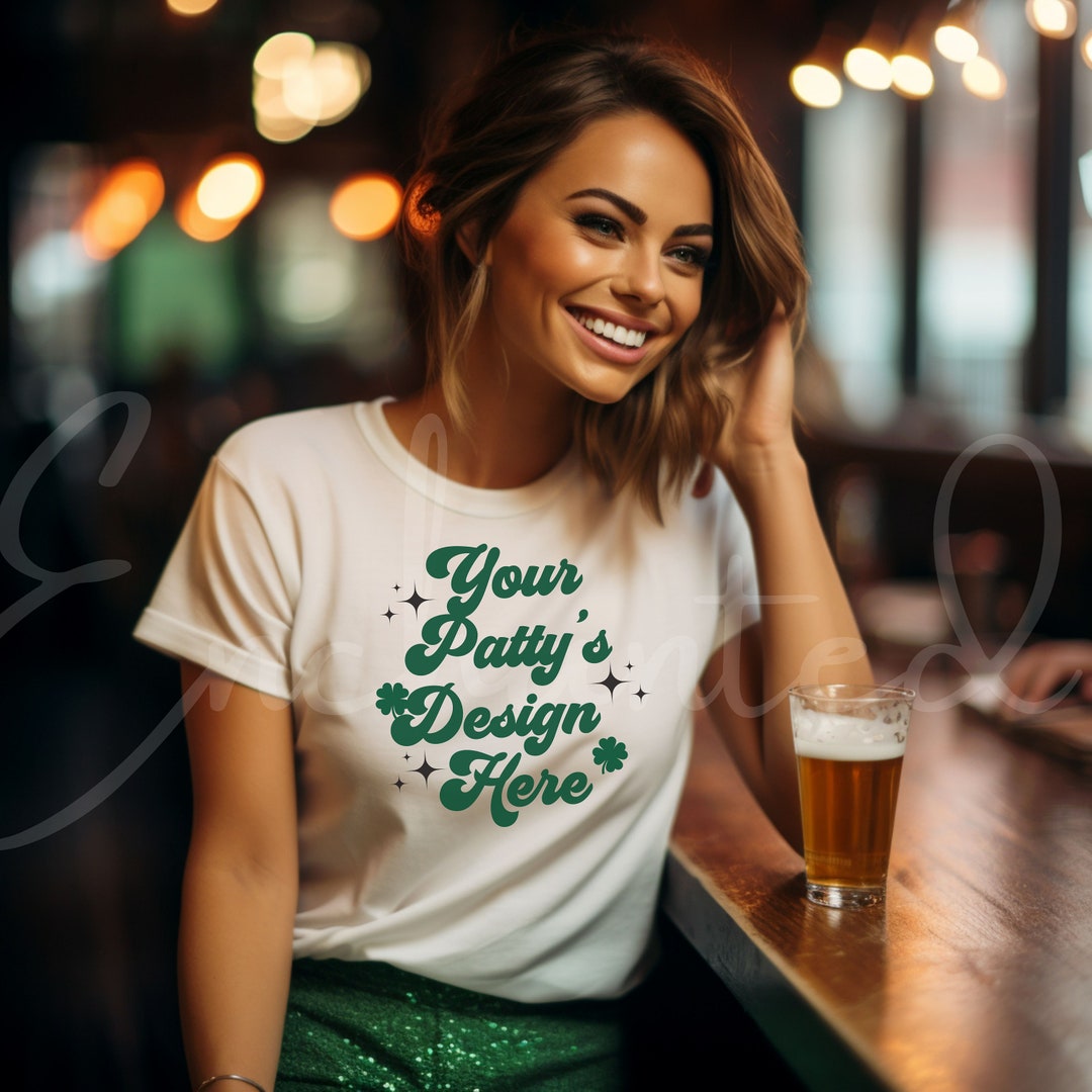 Bella Canvas 3001 Natural Shirt Mockup Tshirt Mockup T-shirt Mockup ...