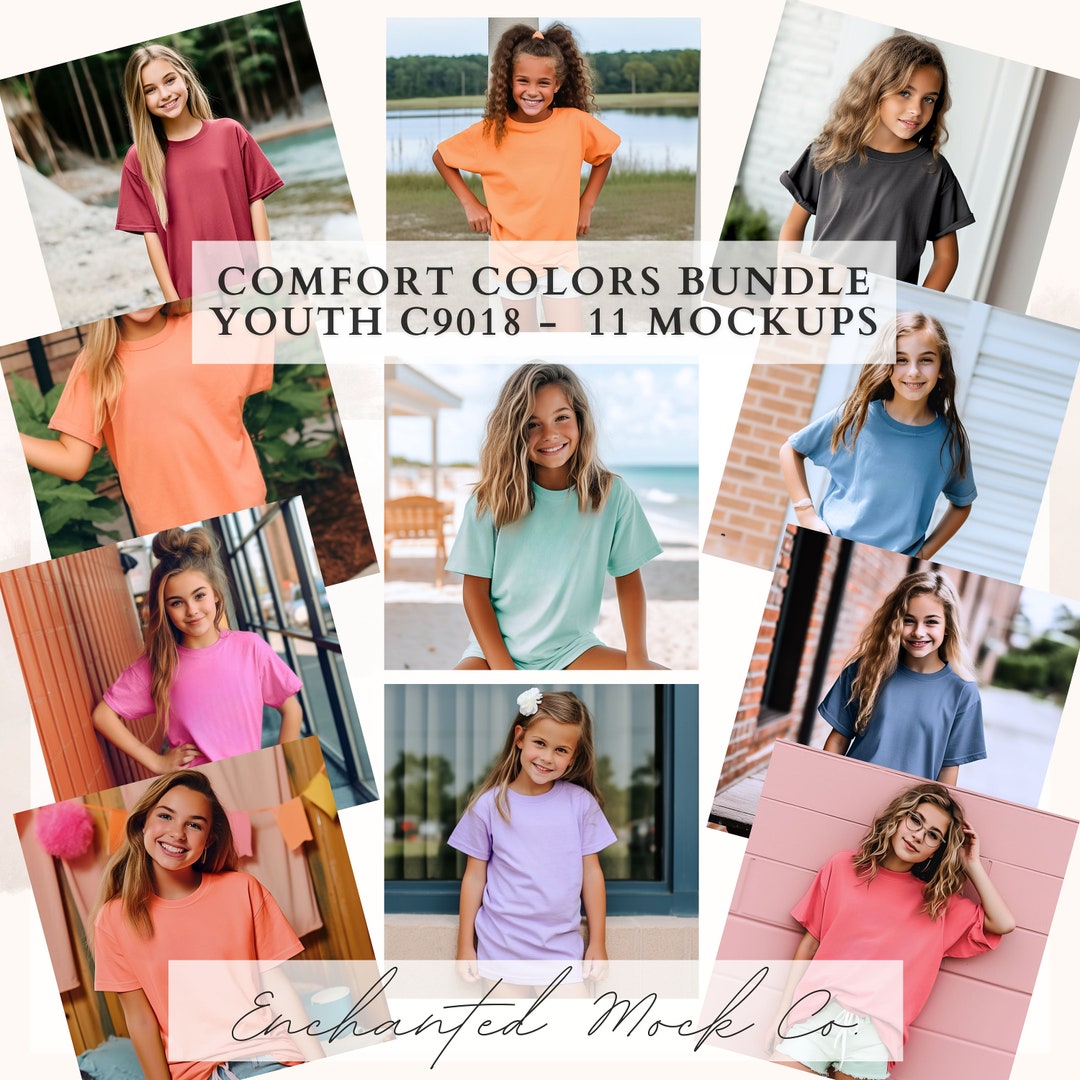 Youth C9018 Comfort Colors Bundle | Kids Bundle | Kids Comfort Colors ...