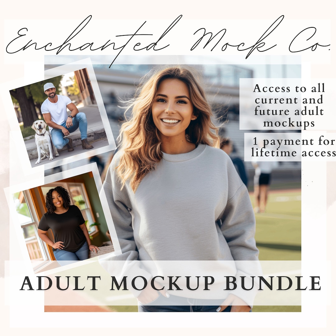 Adult Whole Shop Mockup Bundle | Entire Shop Bundle | Bella Canvas ...