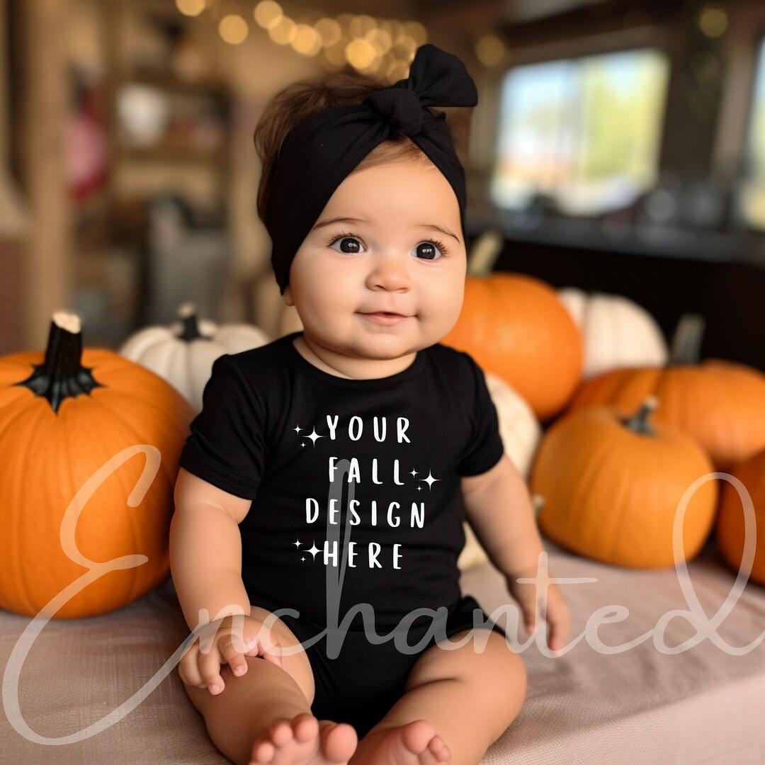 Baby Mockup Black Shirt Mockup Baby T-shirt Mockup Kids T-shirt Mockup ...