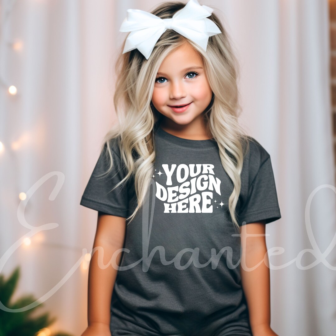 Youth Mockup Comfort Colors C9018 Youth Pepper Comfort Colors Shirt ...
