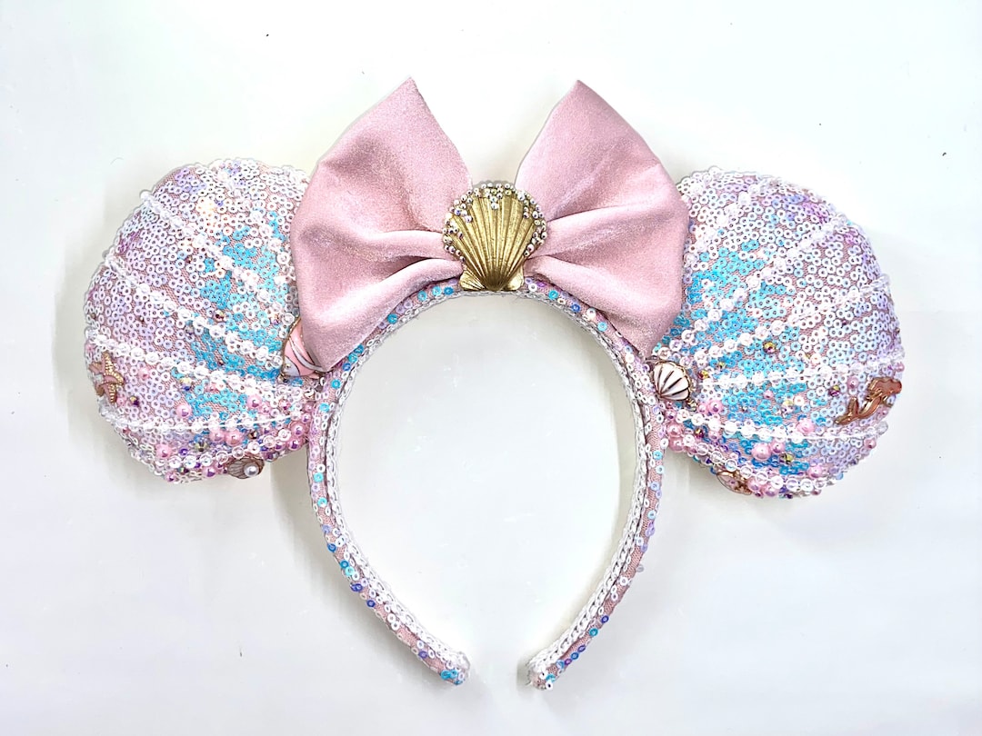 Mermaid Pink Shell Ears - Etsy