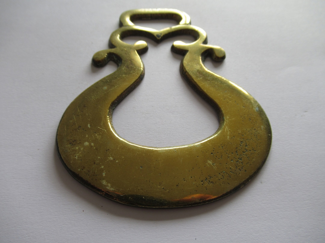 Vintage Traditional LYRE Harp Shaped Horse Brass Horse Harness - Etsy
