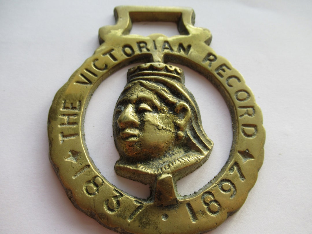Vintage Horse Brass the Victorian Record 1837-1897 Royalty Queen ...