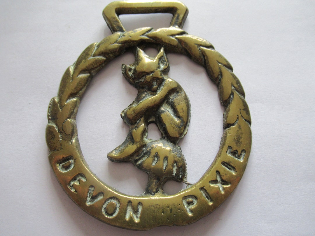 Vintage Lucky Devon Pixie Piskey Horse Brass Martingale Horse - Etsy