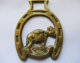 Vintage Lucky Devon Pixie Piskey Horse Brass Martingale Horse Harness ...