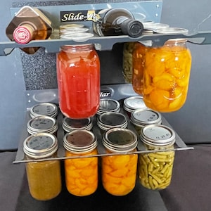 Mason Jar/ Canning Jar Storage Rack - Etsy
