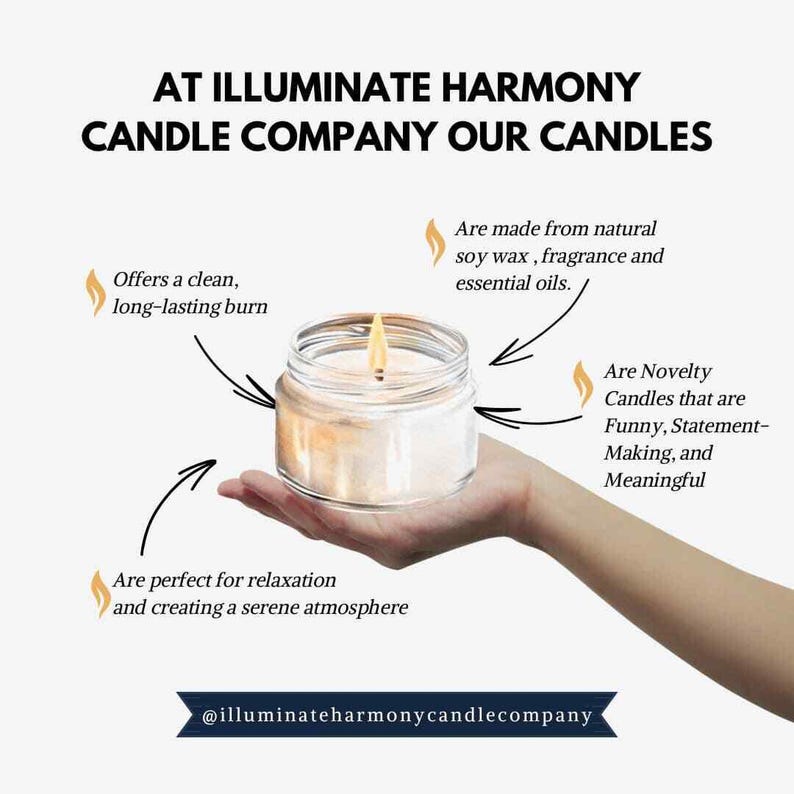 50 & Soy Candle, Vegan Soy Candle, 40-50 Hour Burn Time, Birthday Gift ...