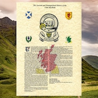 Wood Clan Crest Digital Art, Scottish Coat of Arms Download, Personal ...