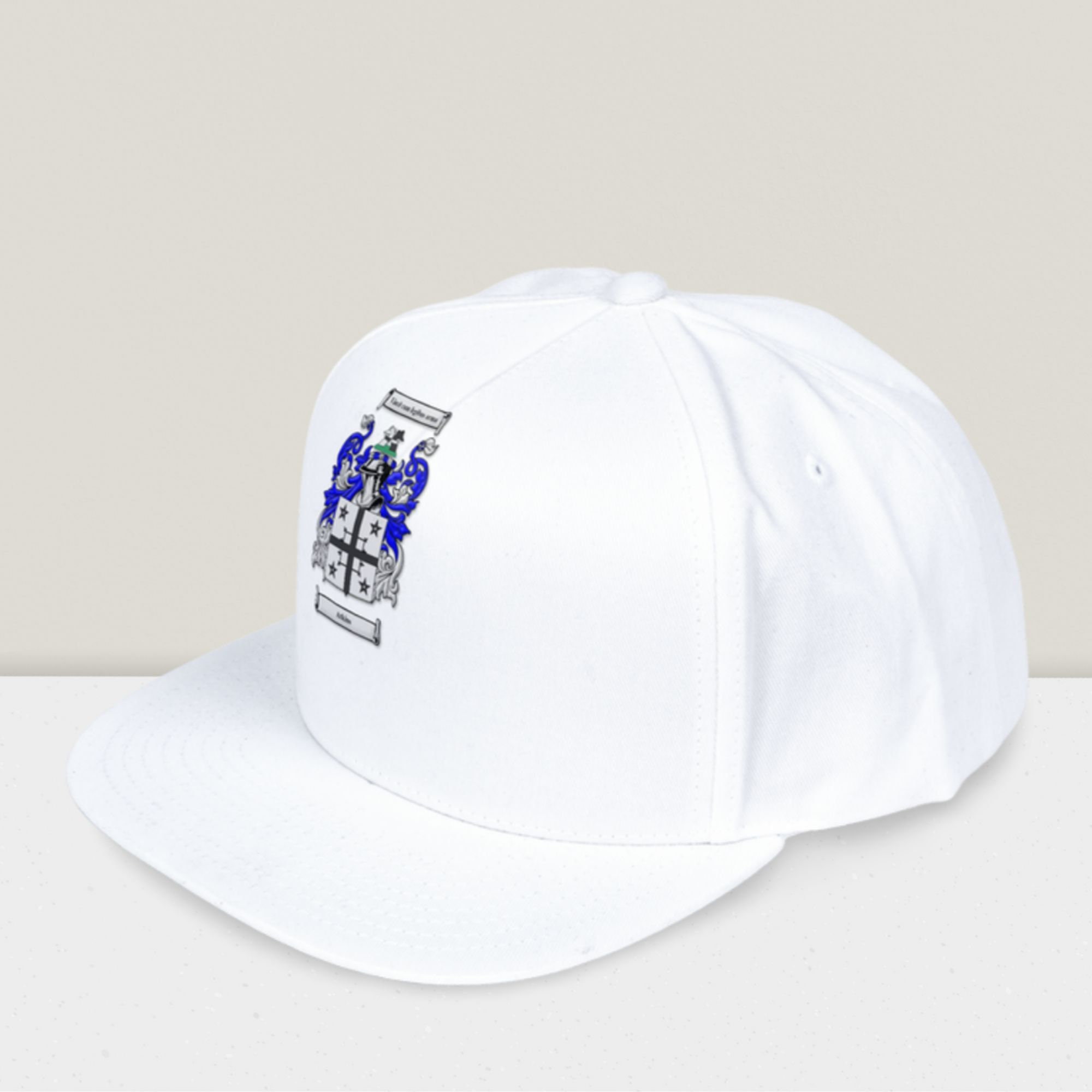 Cap With Coat of Arms / Family Crest Personalised Gift - Etsy