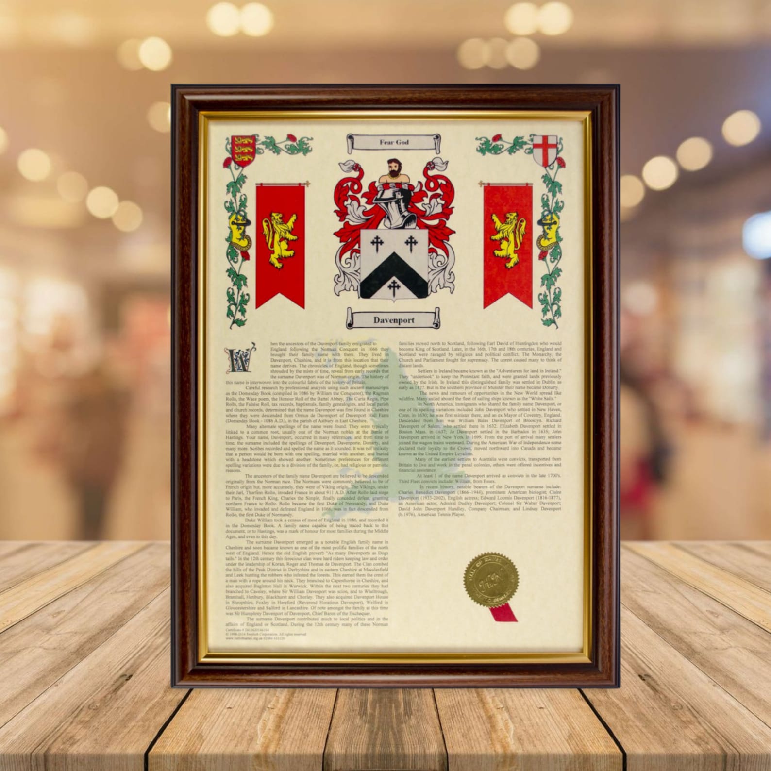 A3 Surname History Print – Scroll-style Heraldry & Coat of Arms - Etsy