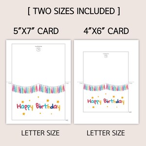 Printable Happy Birthday Card for Kids, Tassel Birthday Card, Star Kids ...