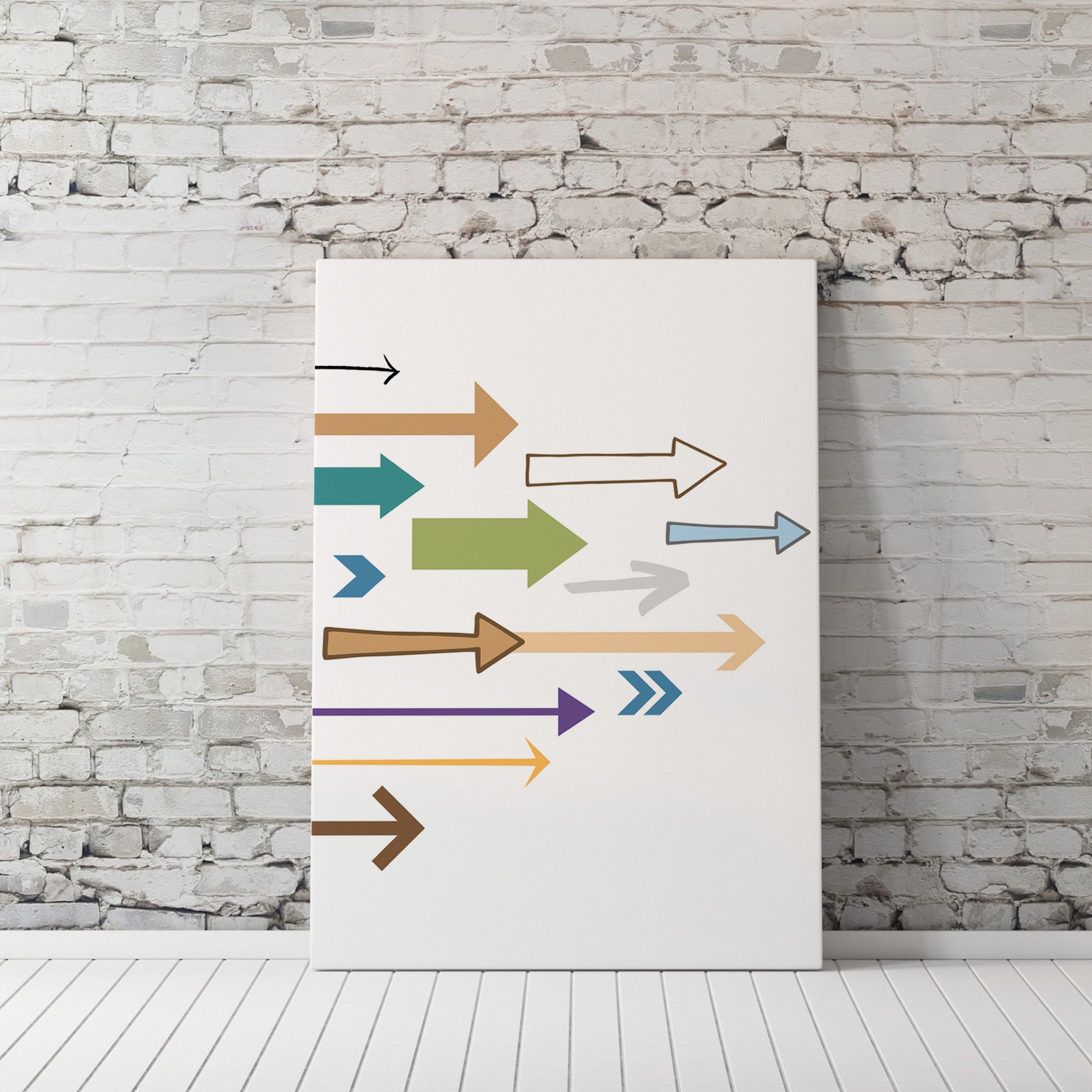 PRINTABLE Arrow Wall Decor,arrow Sign,line Wall Art,arrow Art Print ...