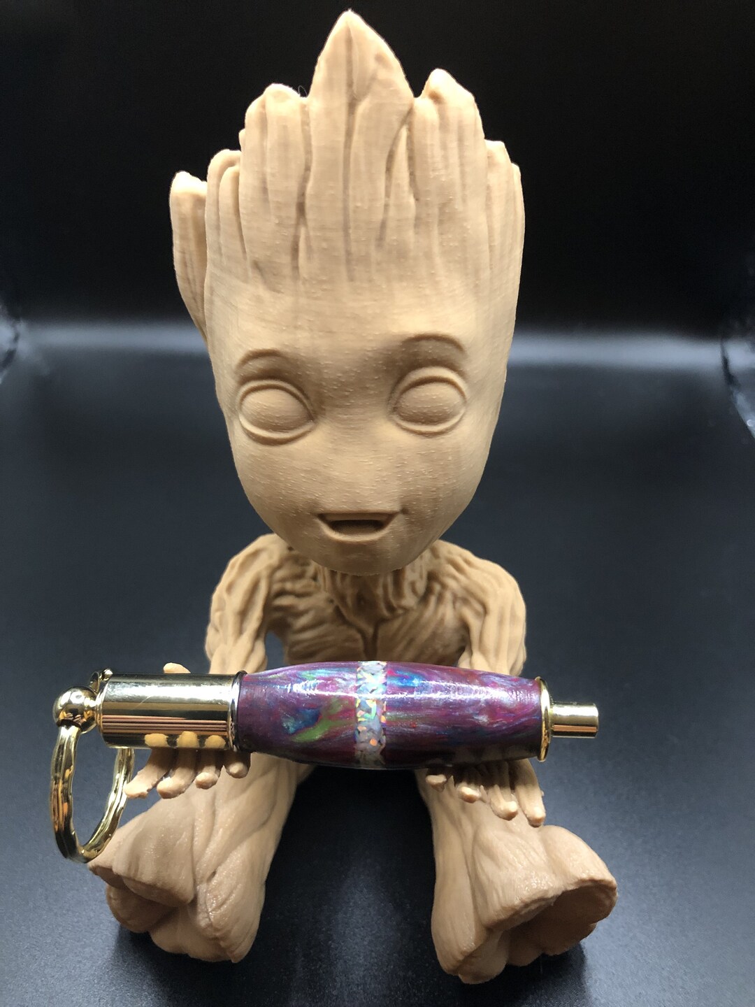 Handcrafted Cigar Punch, Wood With Opal, Acrylic With Opal, Cigar Punch ...