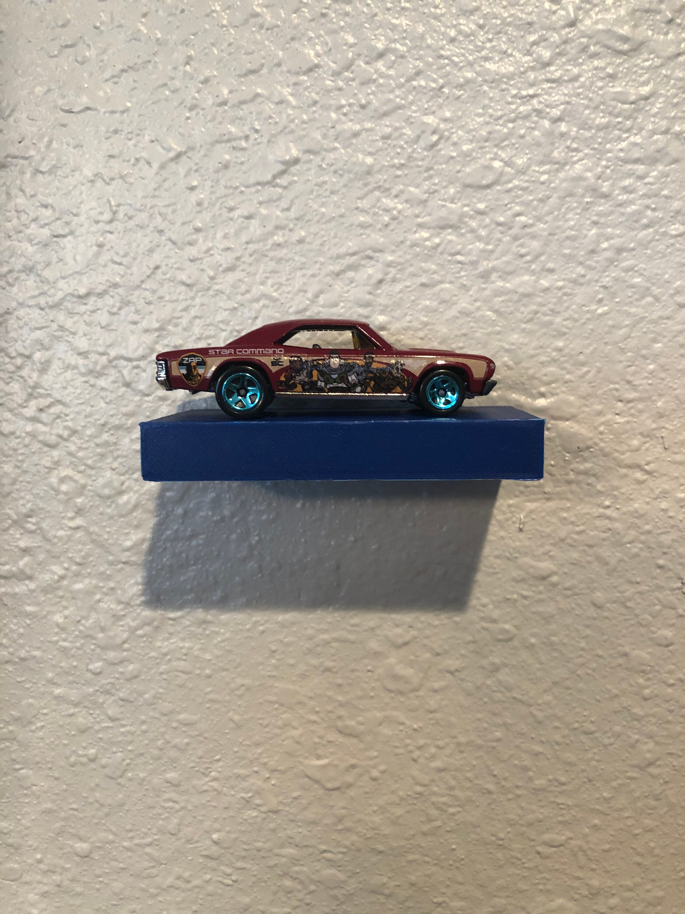 Hot Wheels Floating Wall Mount-(2 Pack) - Etsy