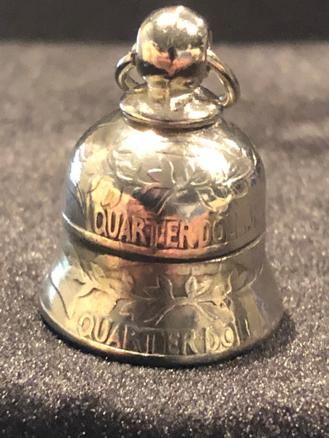 Gremlin Quarter Bell, Good Luck Bell, Handmade Use on Motorcycle ...