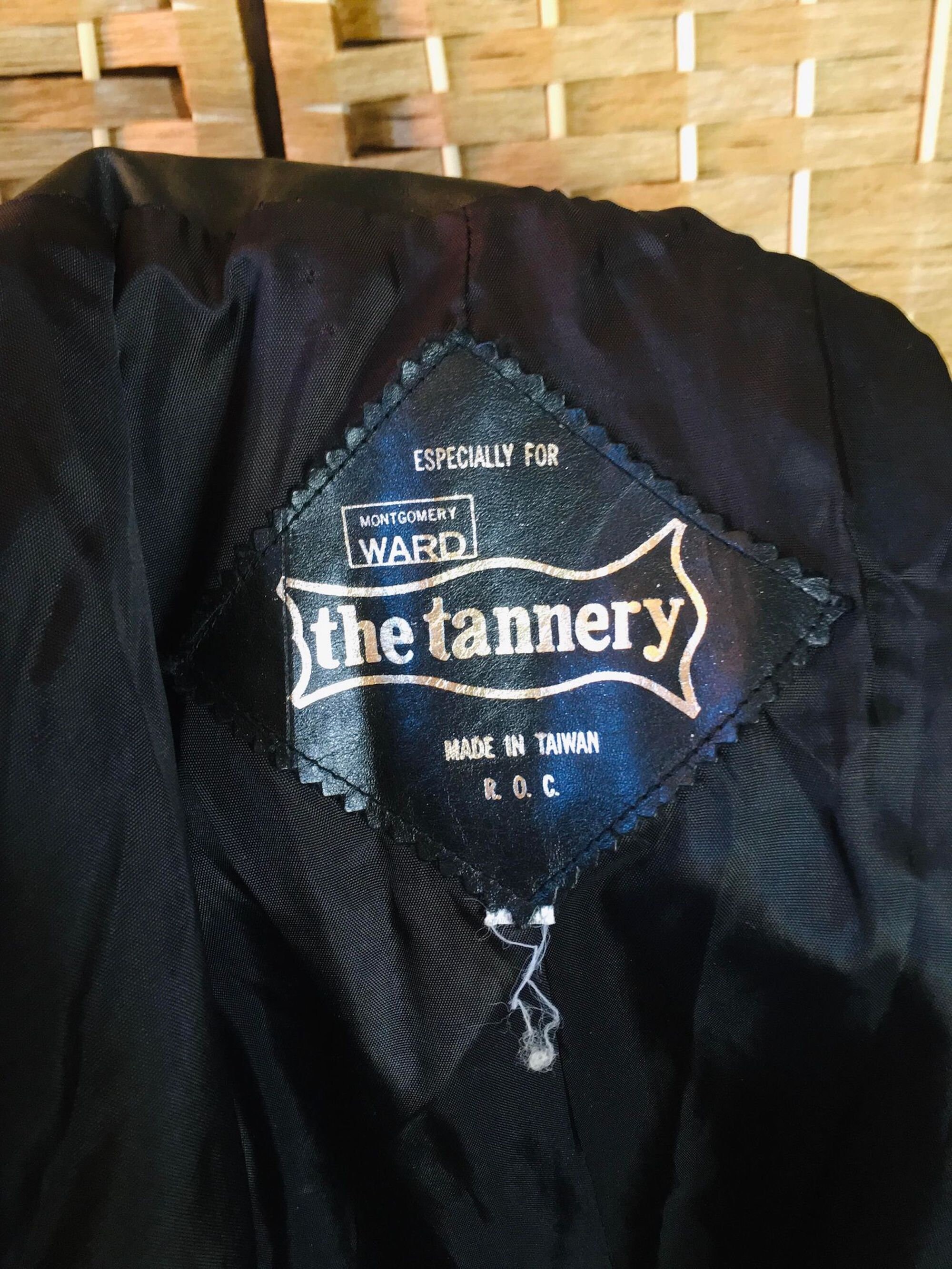 Vintage Leather Jacket Mobster - Etsy