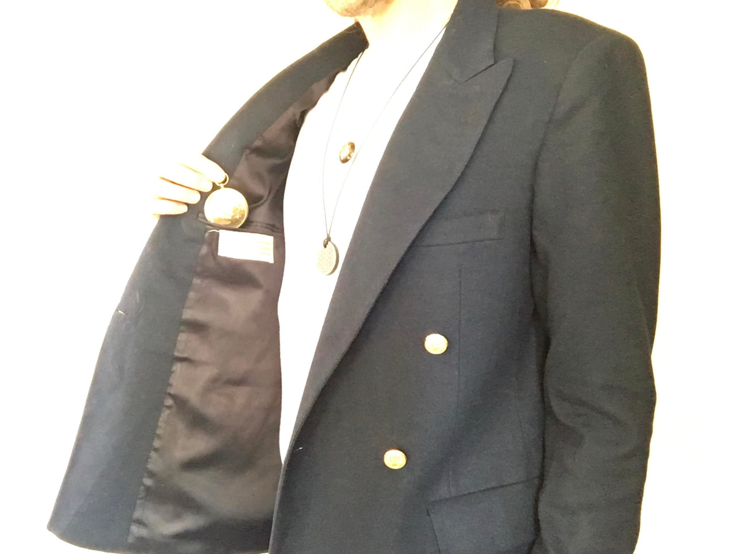 VINTAGE 1980's Mob Boss - Military / Suit Jacket - Etsy