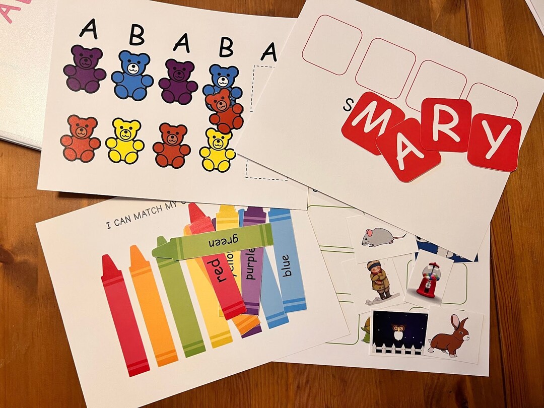 Learning Binder for Early Childhood - Etsy