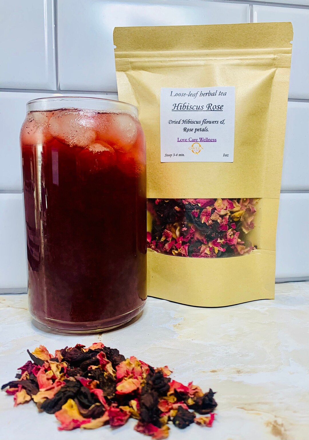 Hibiscus Rose Tea - Etsy