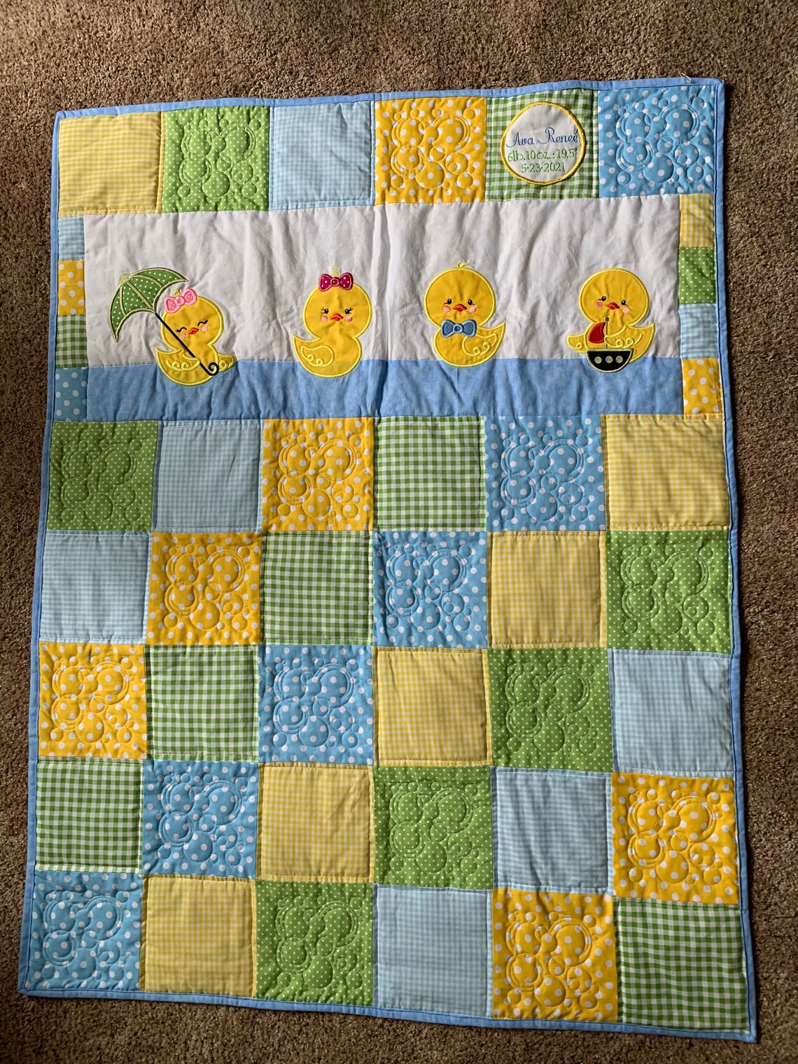 Baby Quilt - Etsy