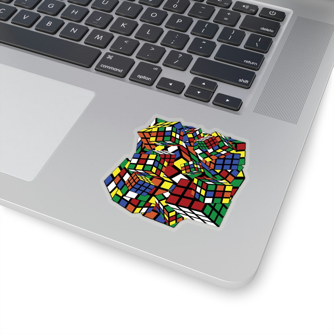 Rubiks Cube Sticker, Kiss-cut, Cubing Fan, Speed Cube, Solution, Logic ...