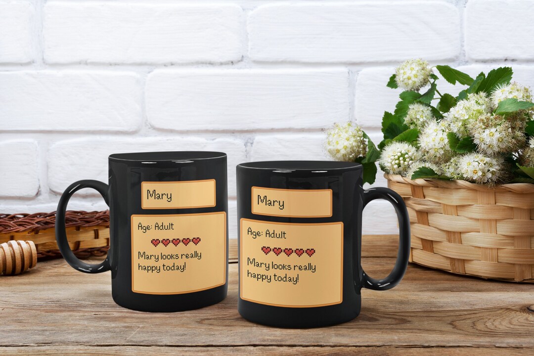Custom Stardew Valley Mug, Looks Happy, Stardew Lover, Sdv Gift, Fun ...