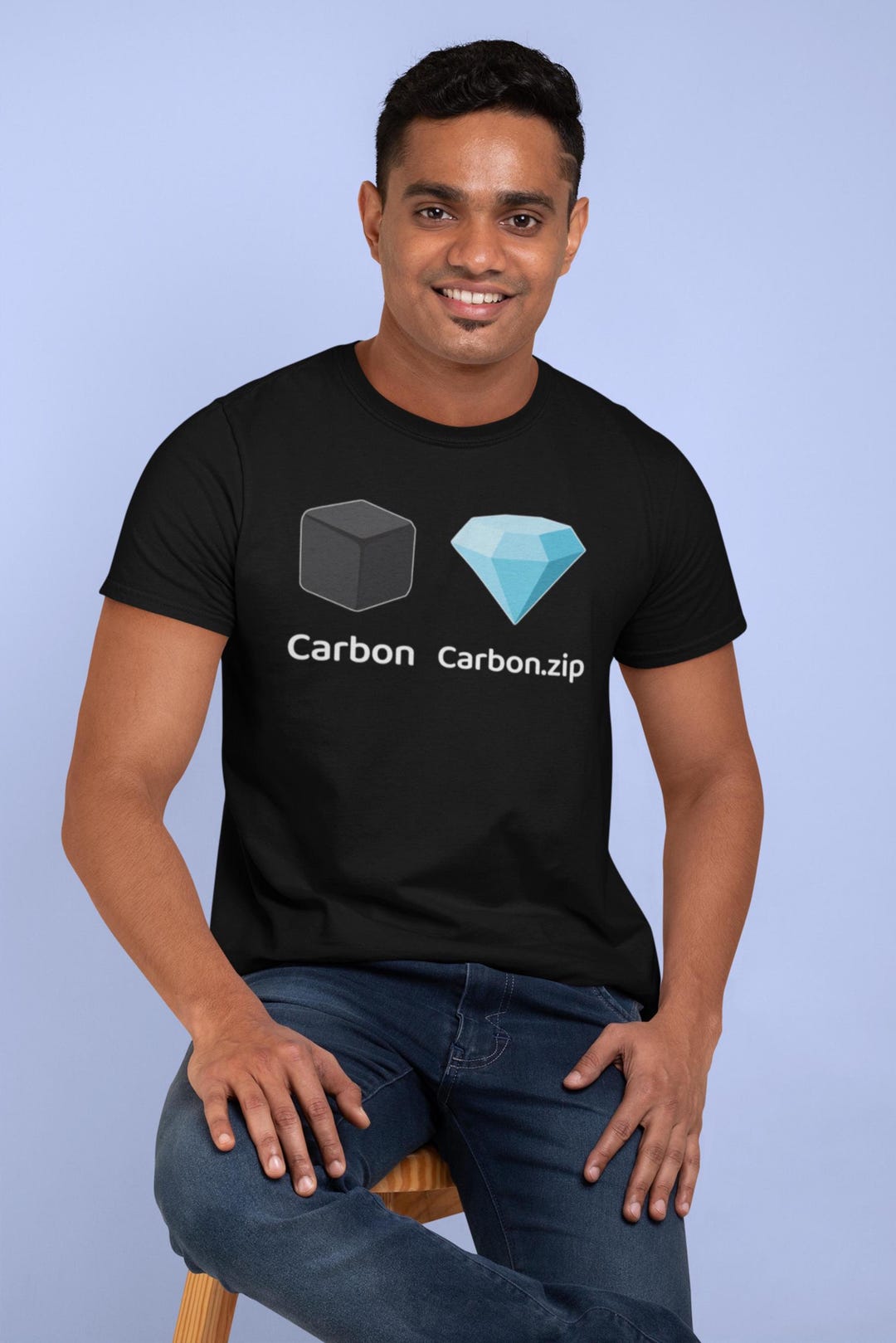 Carbon Vs Carbon.zip T-shirt - Funny Chemistry and Computer Science ...