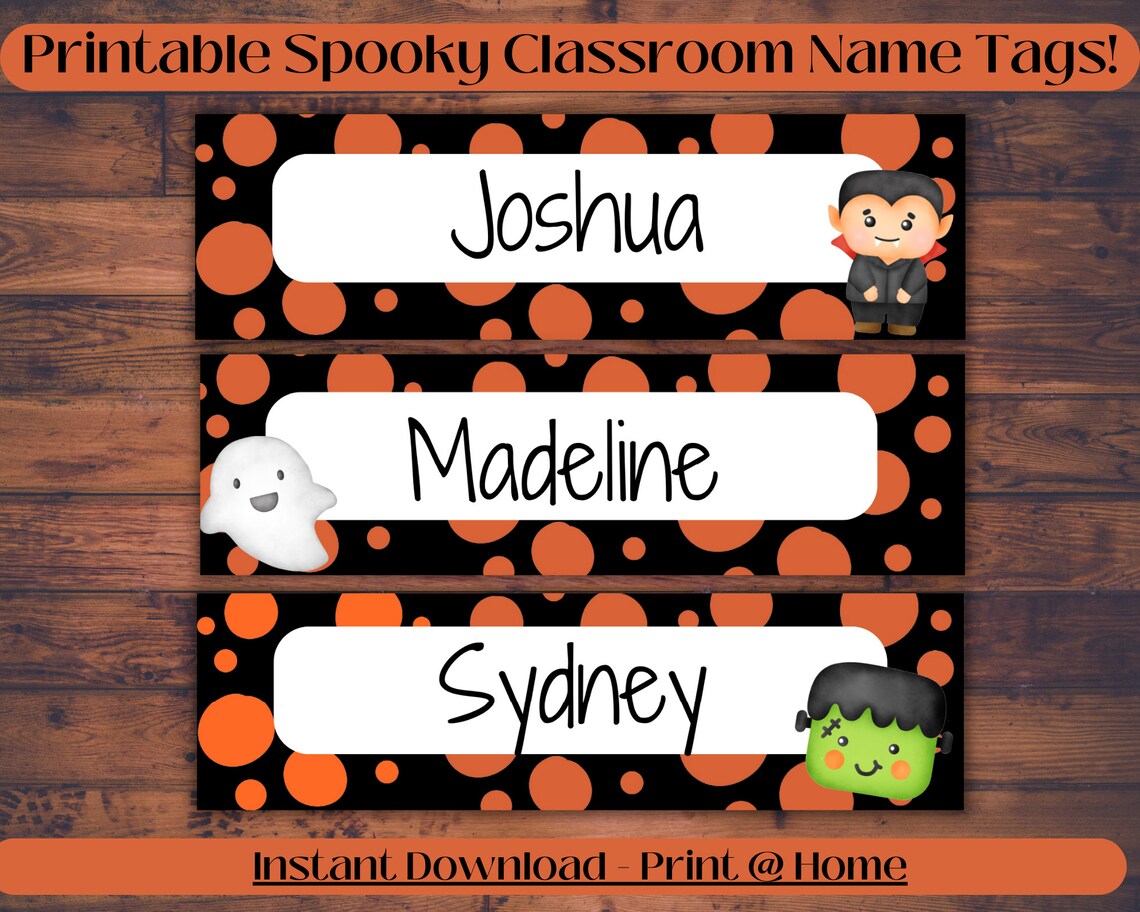 Desk Name Labels, Classroom Name Labels, Cubby Label, Name Tags, Back ...