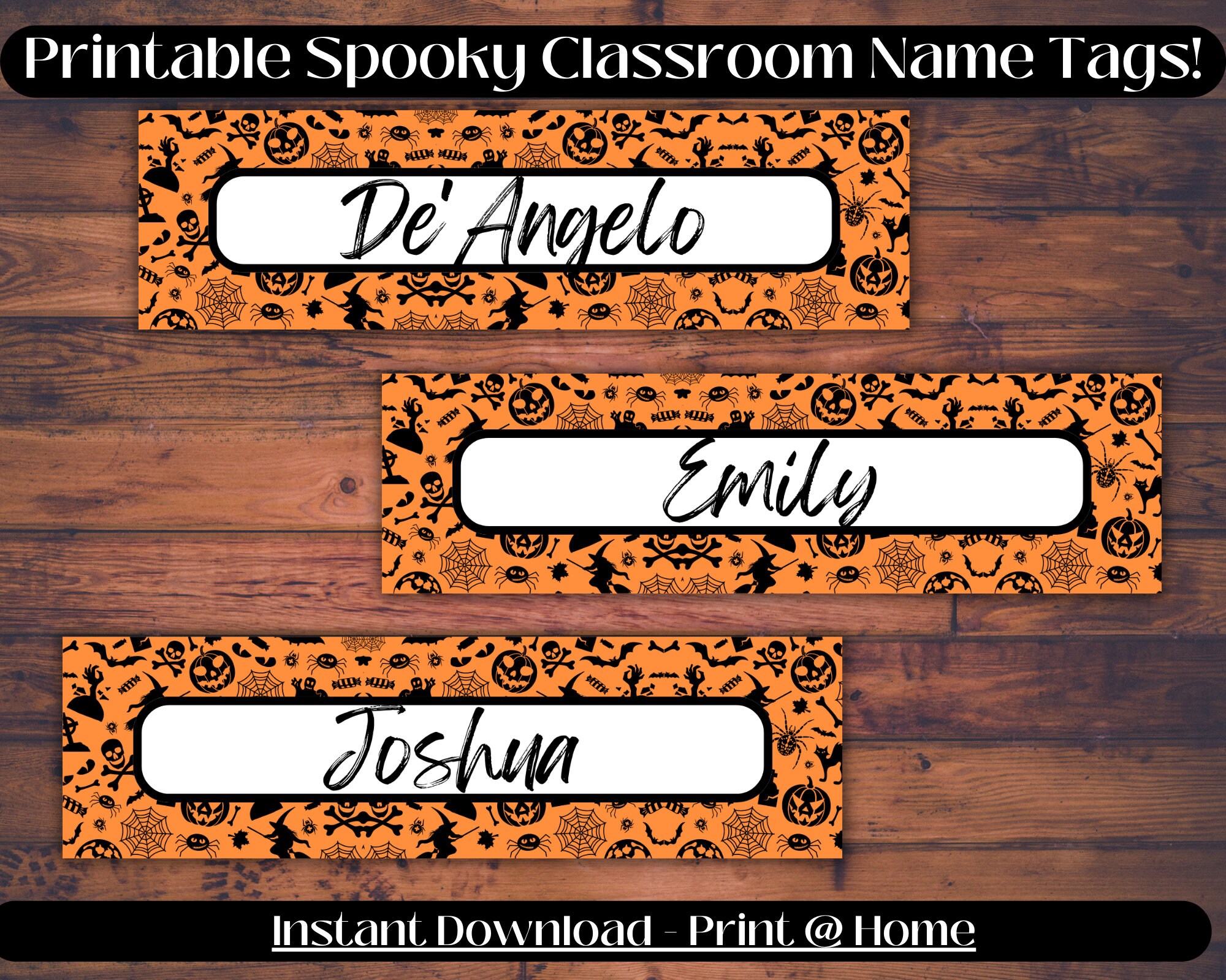 Desk Name Labels, Classroom Name Labels, Cubby Label, Name Tags, Back ...