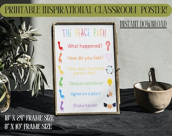 Peace Corner Poster - Etsy