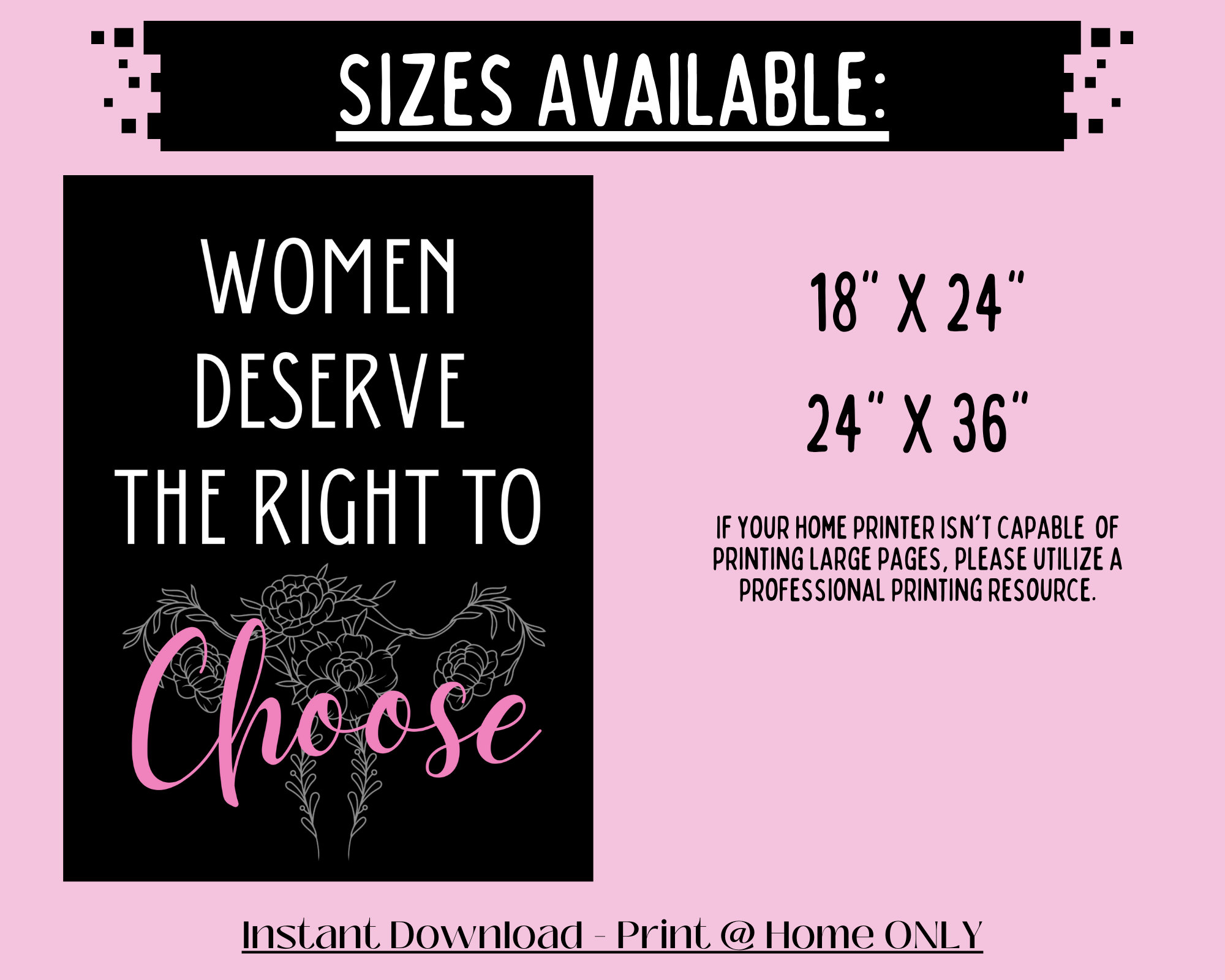 Women's Reproductive Right's Poster, Protest Poster, Vasectomy ...