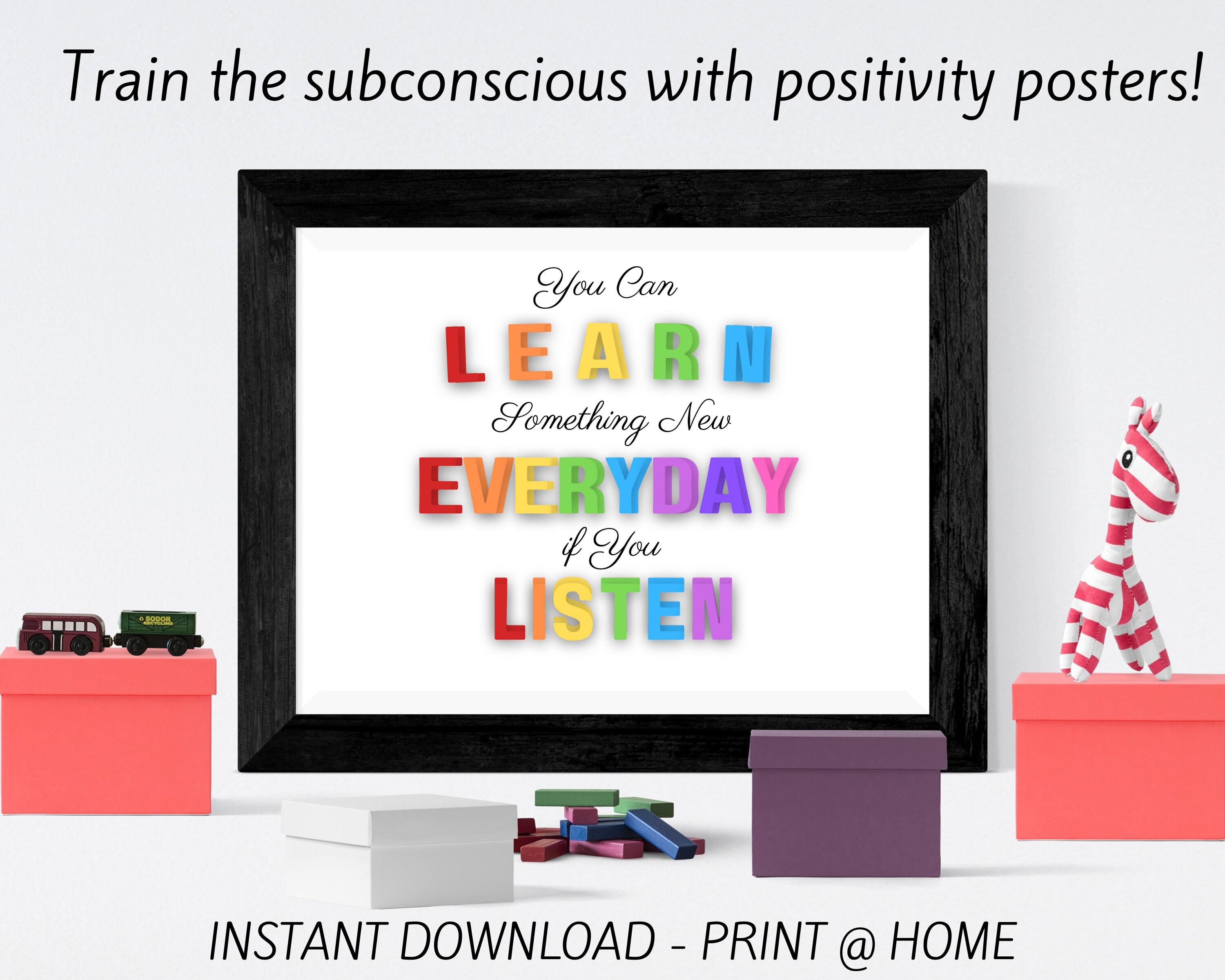 Montessori Classroom Decor Wall Art, Printable Classroom Posters ...