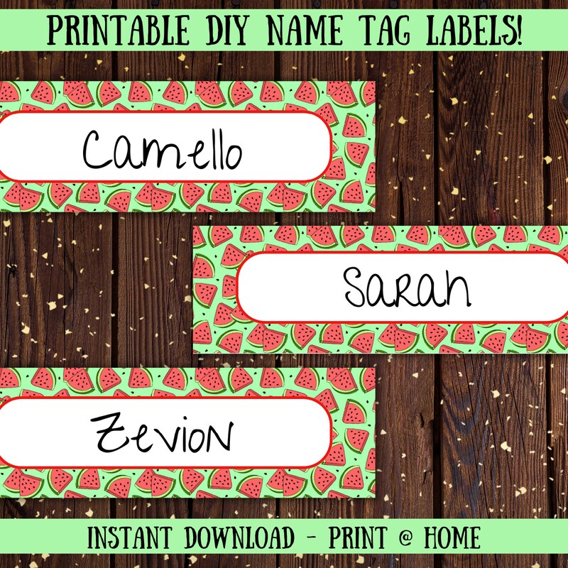Diy Name Tags - Etsy
