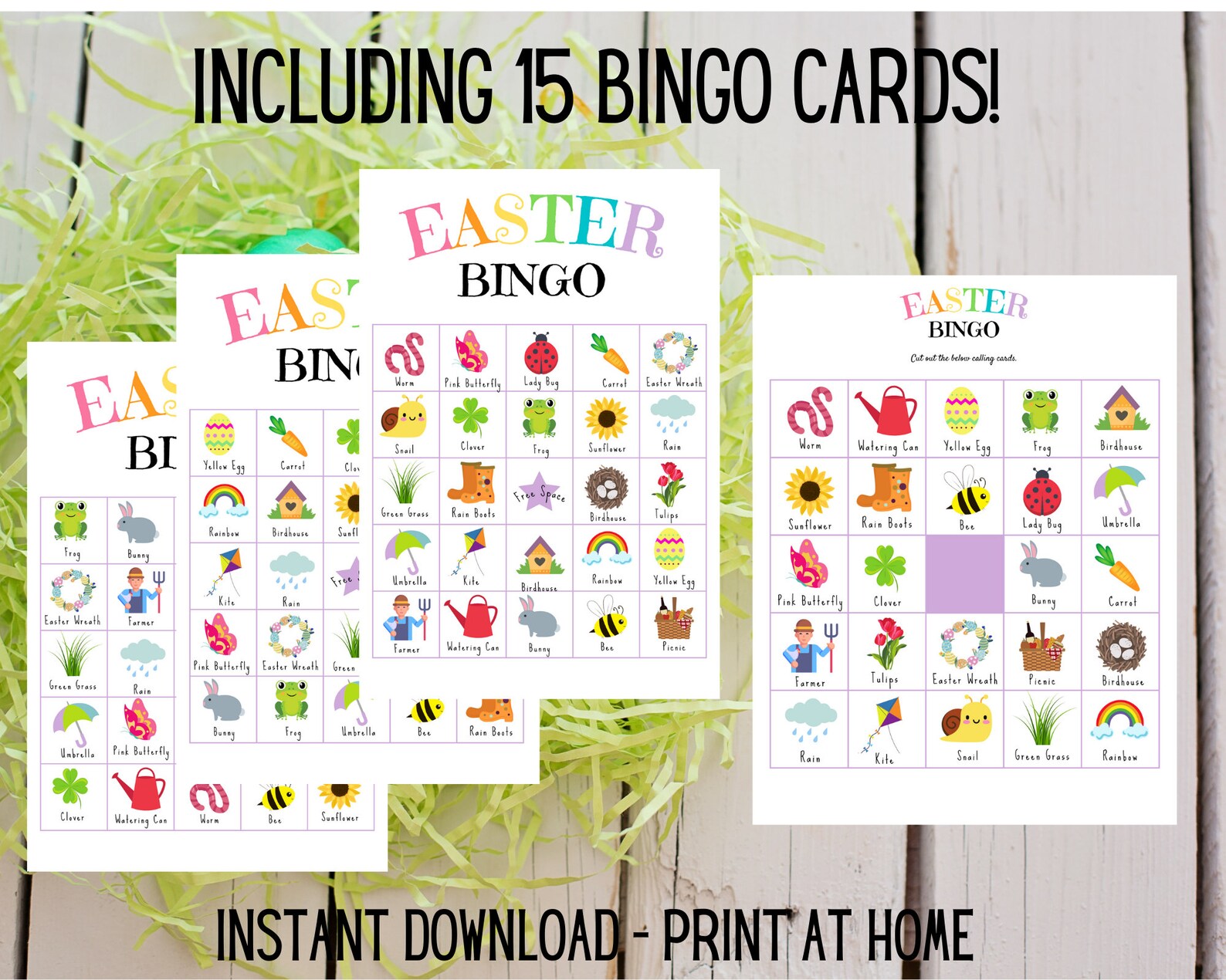 Printable Easter Activity Bundle, Preschool Spring Activities ...