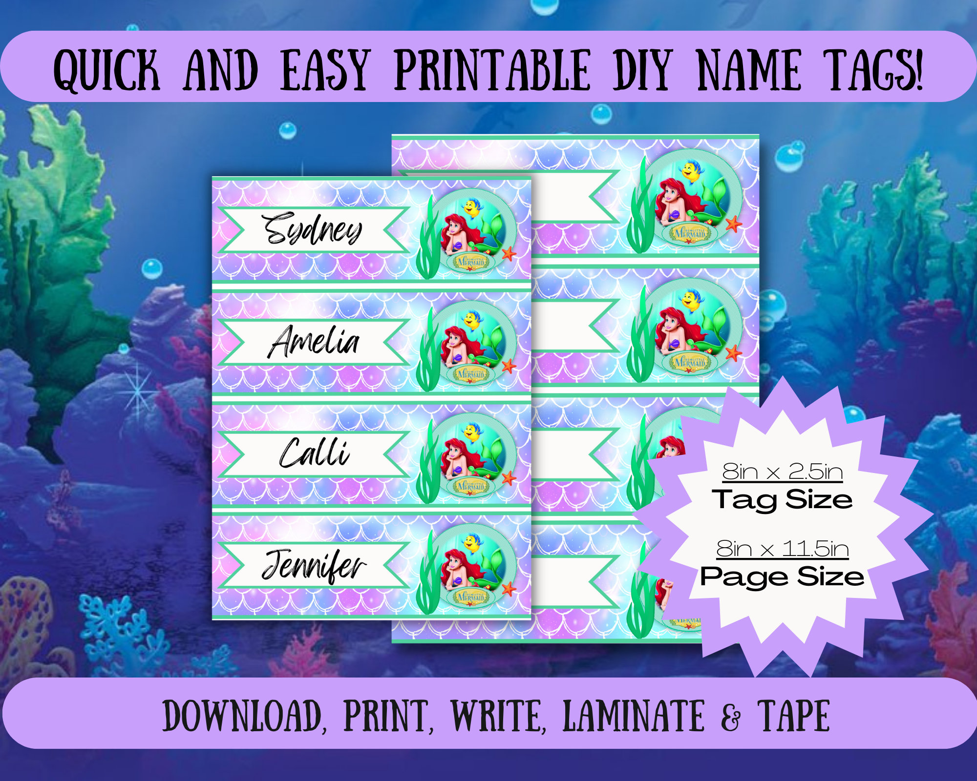 Desk Name Labels, Classroom Name Labels, Cubby Label, Name Tags, Back ...