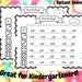 Kindergarten Roll & Read Preschool Word Families Phonics - Etsy