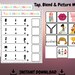 Kindergarten Tap & Blend Printable Activity, School Age Printables ...