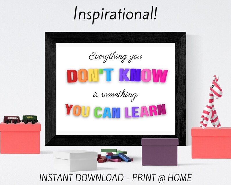 Montessori Classroom Decor Wall Art, Printable Classroom Posters ...