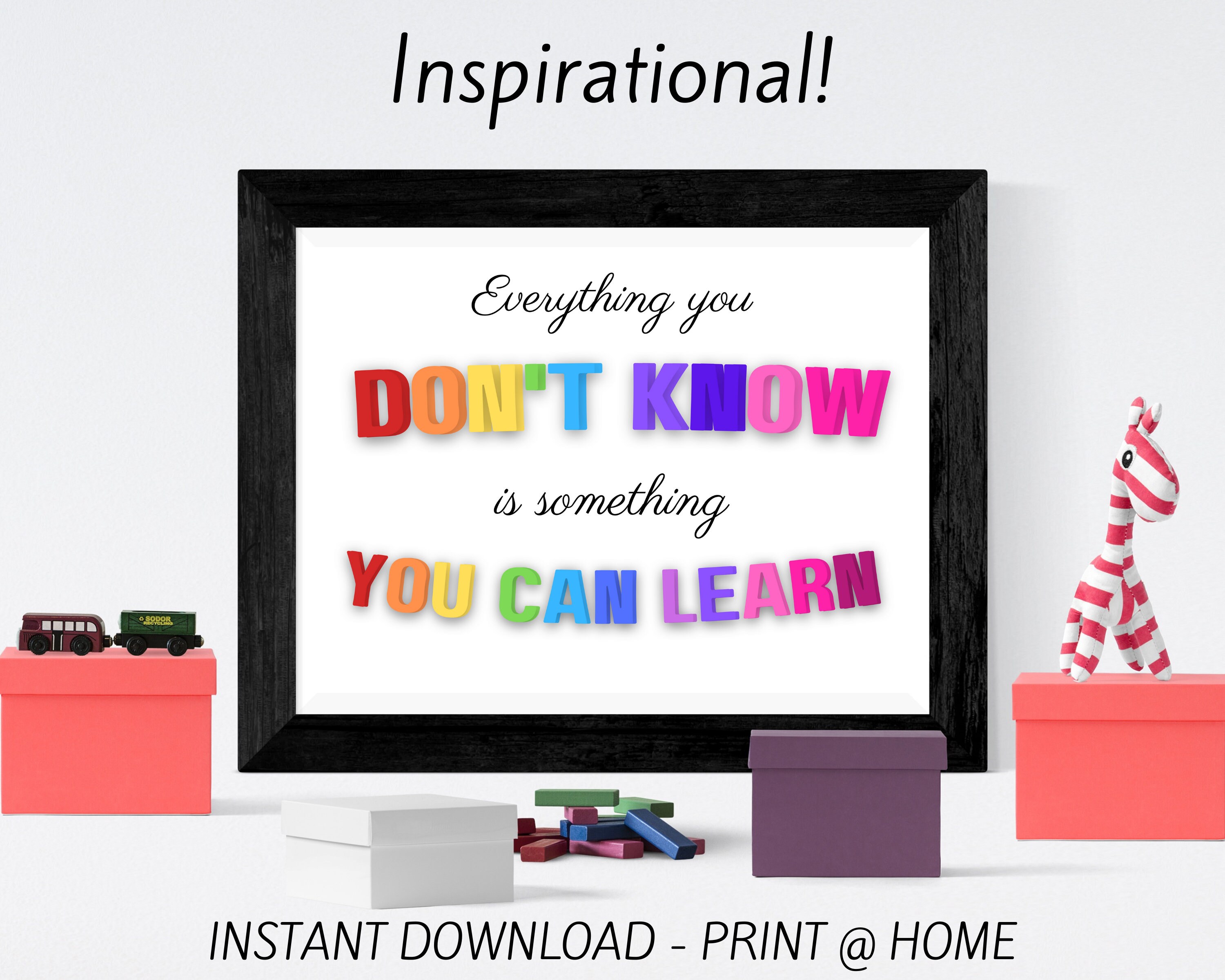 Montessori Classroom Decor Wall Art, Printable Classroom Posters ...