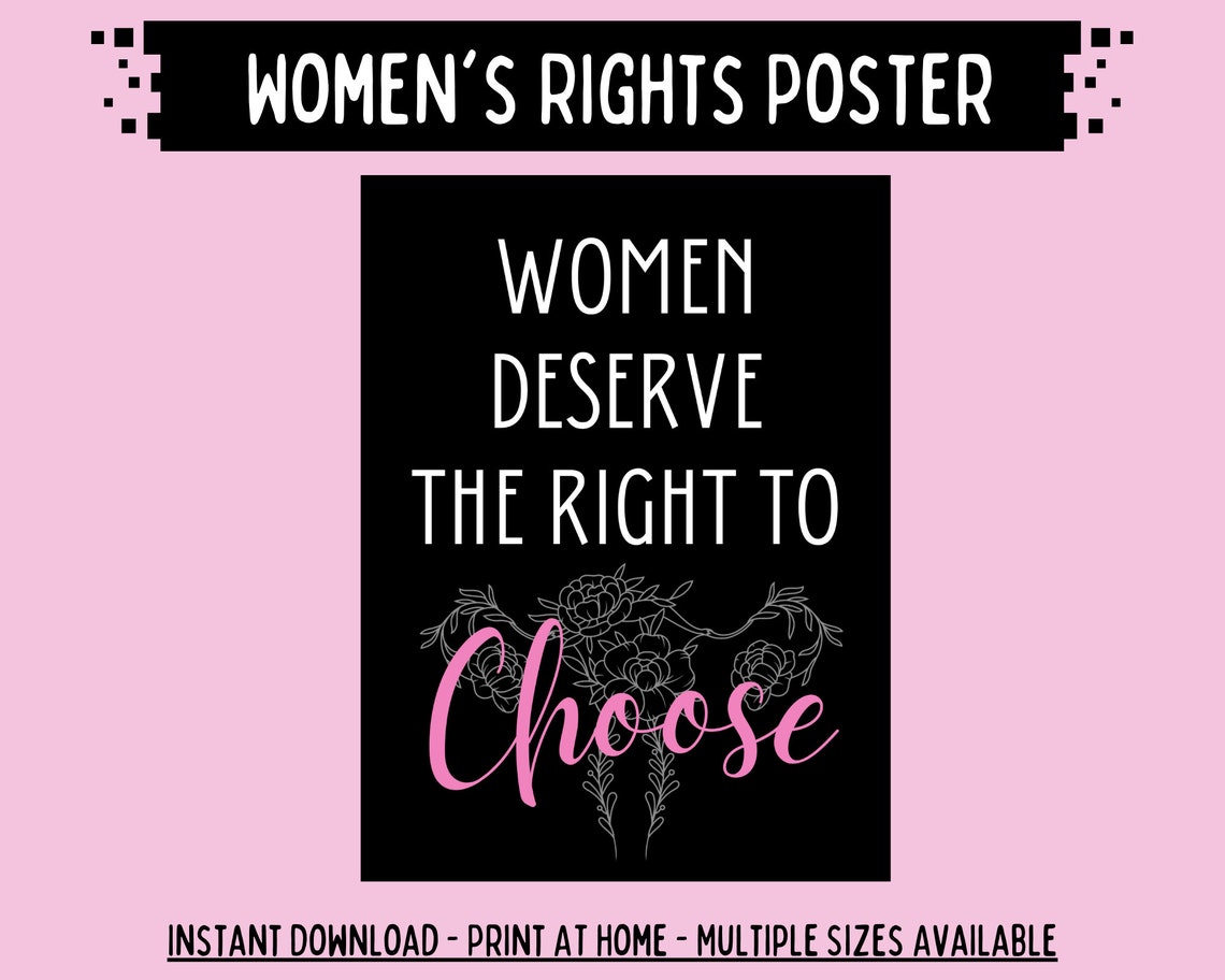 Women's Reproductive Right's Poster, Protest Poster, Vasectomy ...